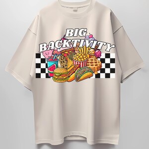 Big Back PNG, Trendy PNG, Big Back Activity Preppy Retro Gen Z Humor ...
