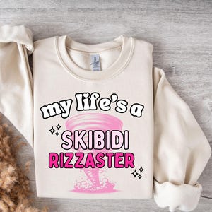 My Life's a Skibidi Rizzaster PNG, Trending Png, Skibidi Rizz Funny Gen ...