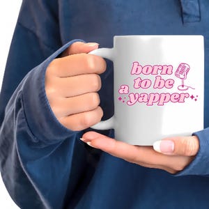 Born to Be A Yapper PNG, Trendy PNG, Popular PNG, Girly Girl Png, Just ...