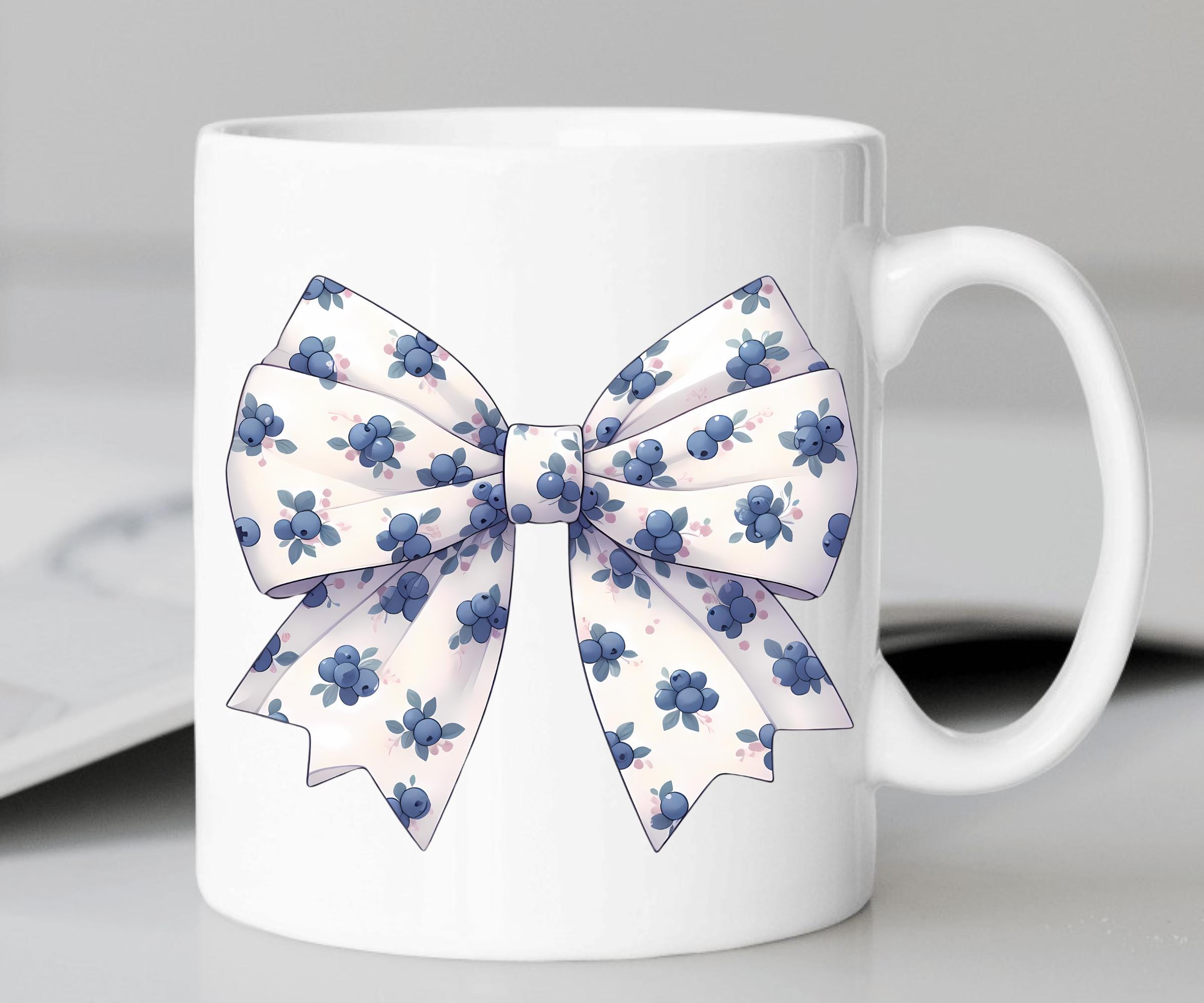 Lucious Blueberry Bow PNG, Blueberry Ribbon Digital Download, Clipart ...