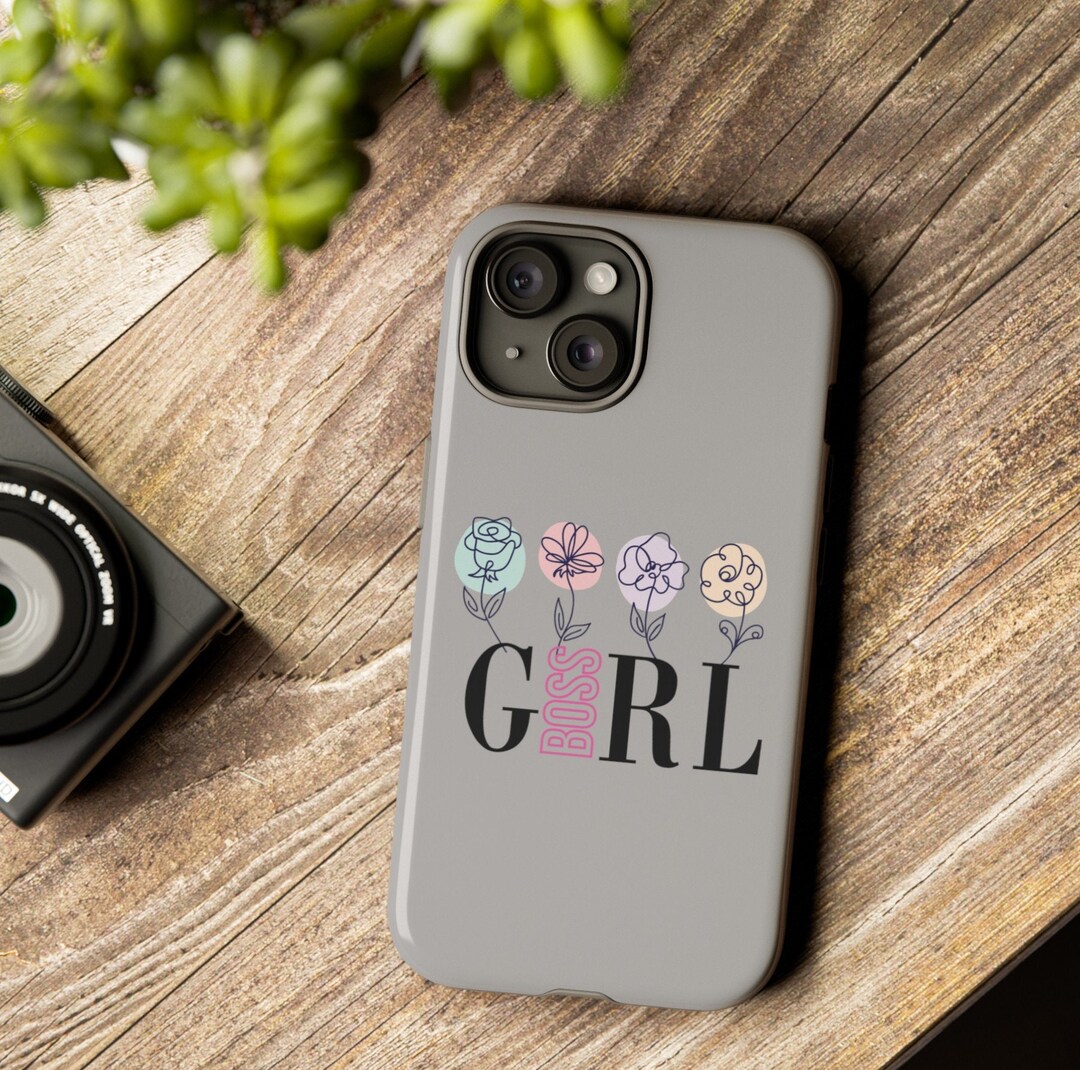 Tough Cases for Iphone, Samsung and Google Pixel Girl Boss Personalized ...