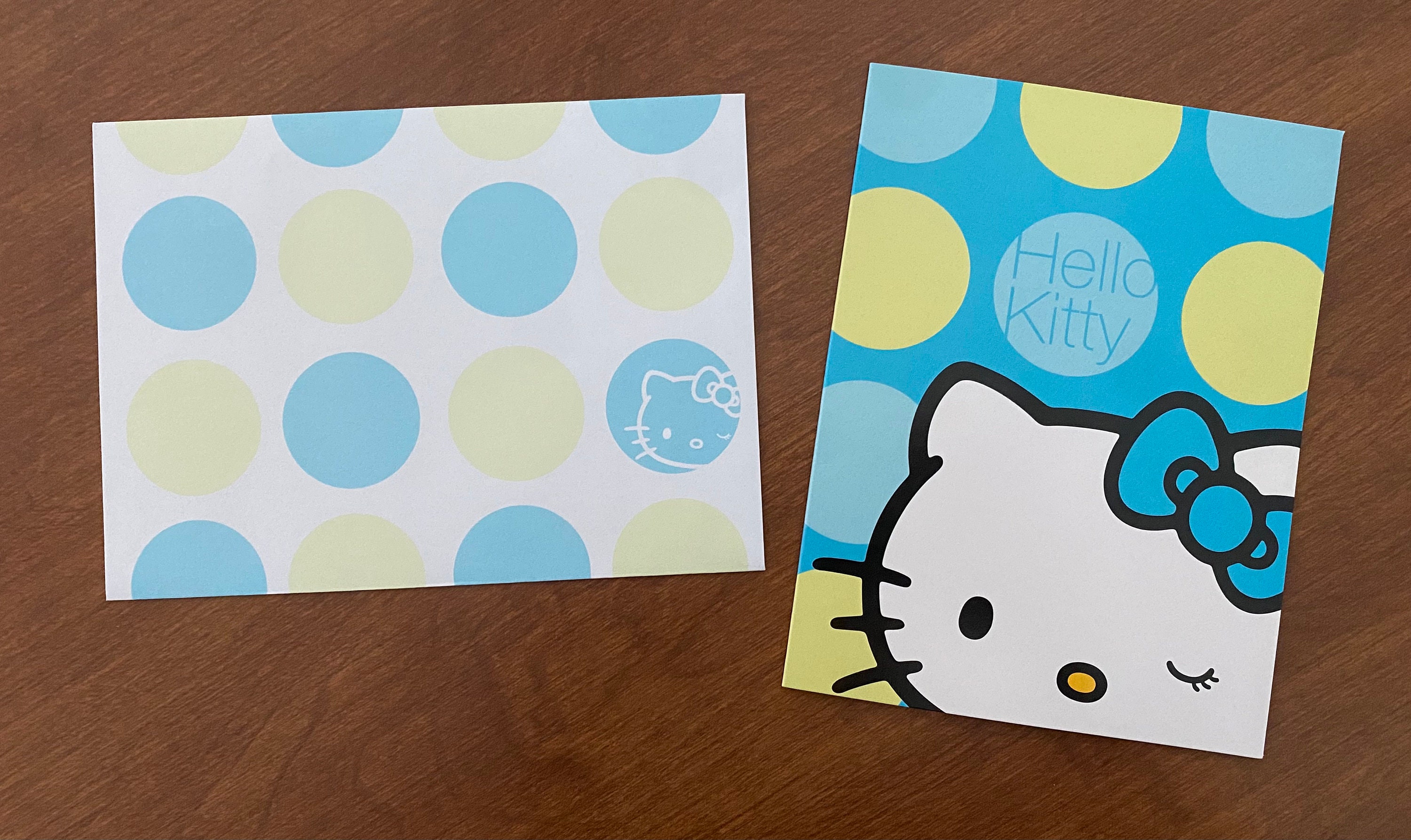 Hello Kitty Blank Cards - Etsy