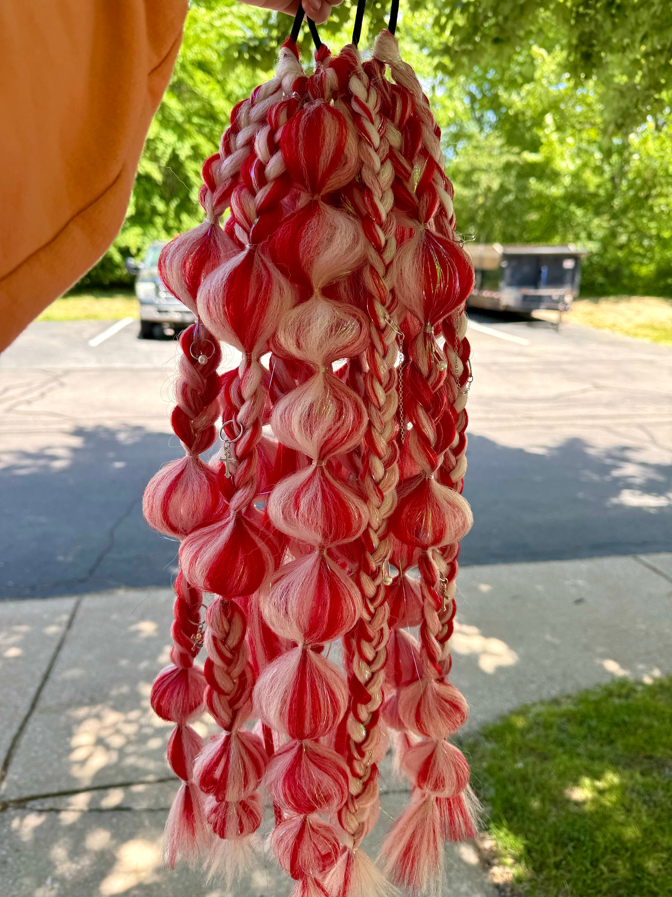 Premade Rave Hair, Rave Braids bubble Braids, Reusable Festival Hair - Etsy