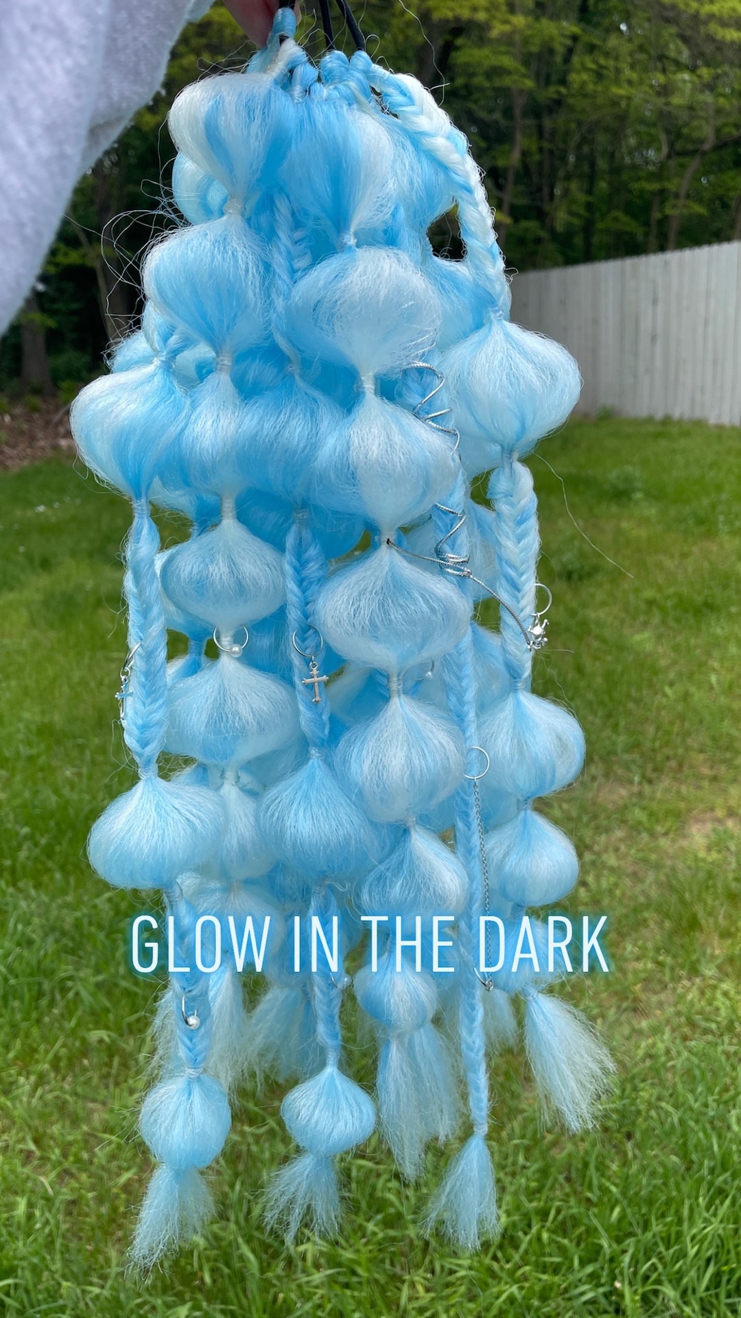 Premade Rave Hair, Rave Braids bubble Braids, Reusable Festival Hair - Etsy