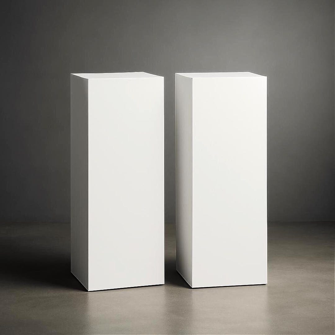 Modern Square Pedestals - Etsy