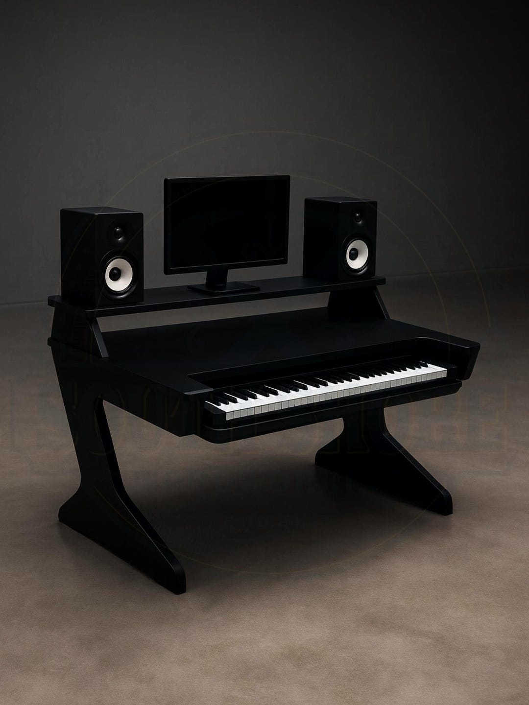 Studio Keyboard Desk – Flat-pack Assembly Kit - Etsy