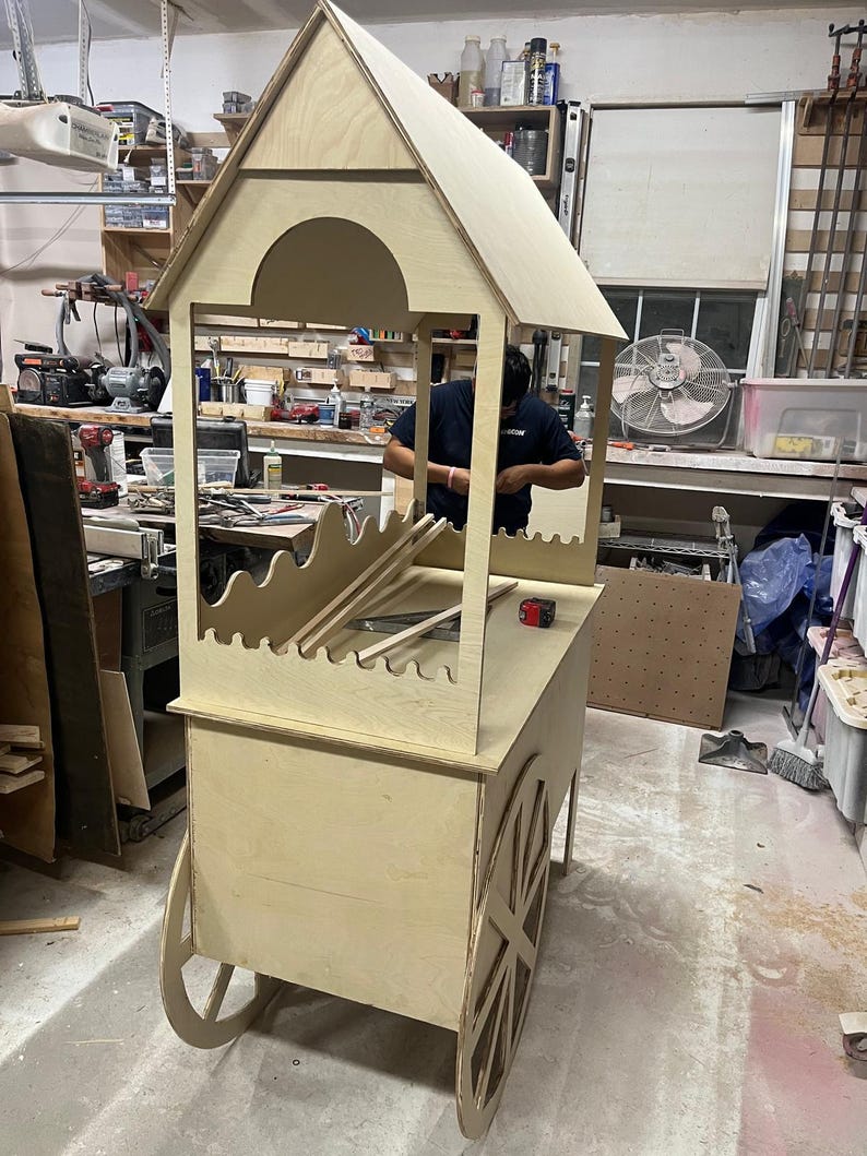 Fully Collapsing Candy Cart - Style 1 - Etsy