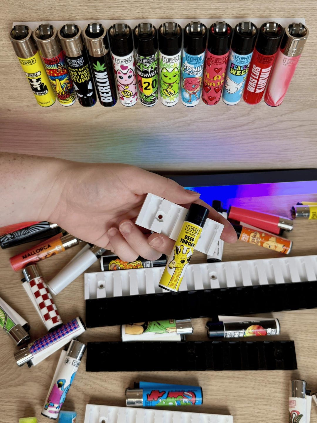 Clipper Stand – Stylish Lighter Organizer & Decor Accent - Etsy