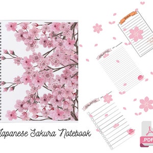 Sakura Notebook and Journal - Etsy