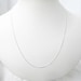 20 Inch Sterling Silver Chain Necklace, Fine Gauge Chain, .925 Sterling ...