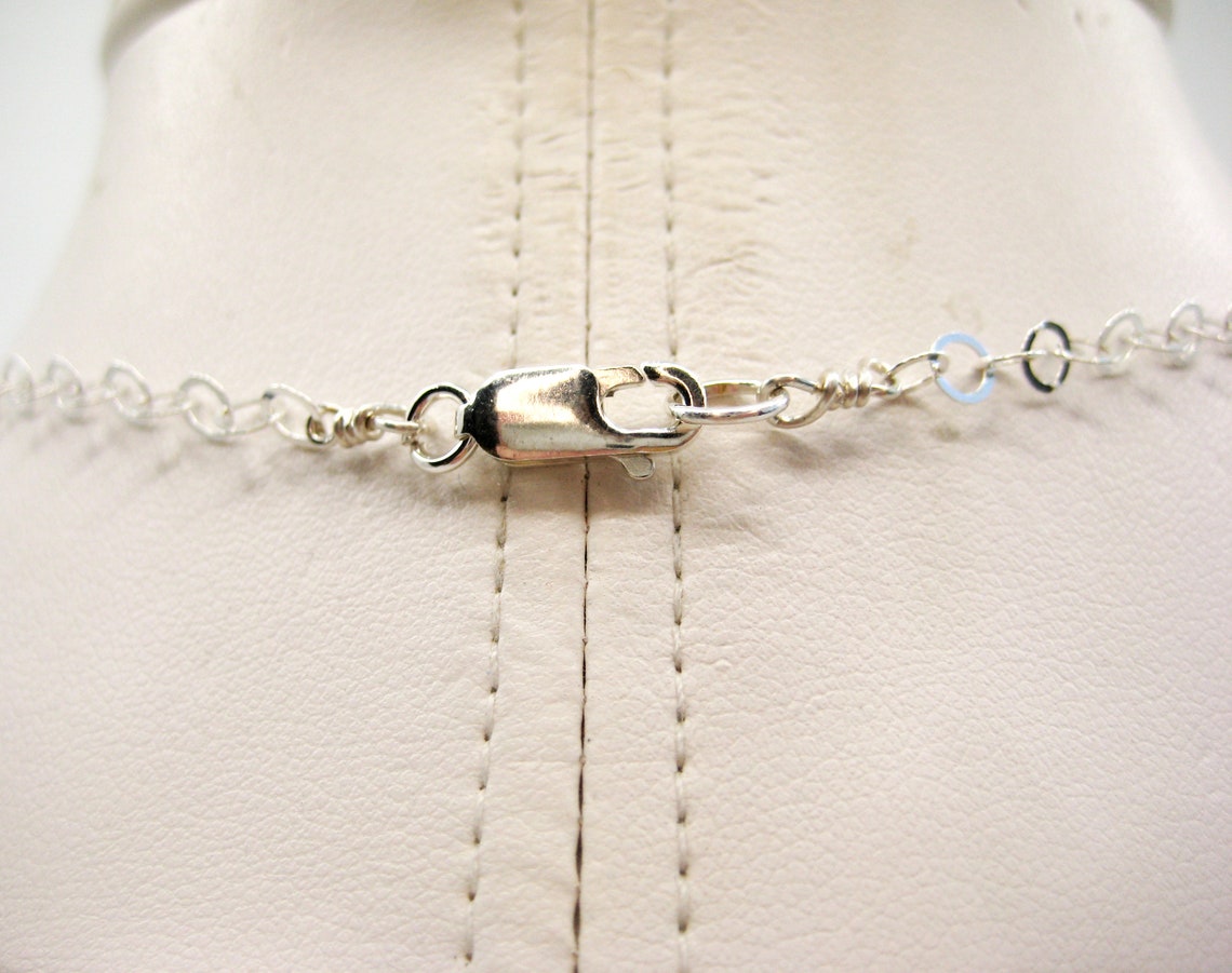 22 Inch Silver Chain Necklace .925 Sterling Silver Modern - Etsy