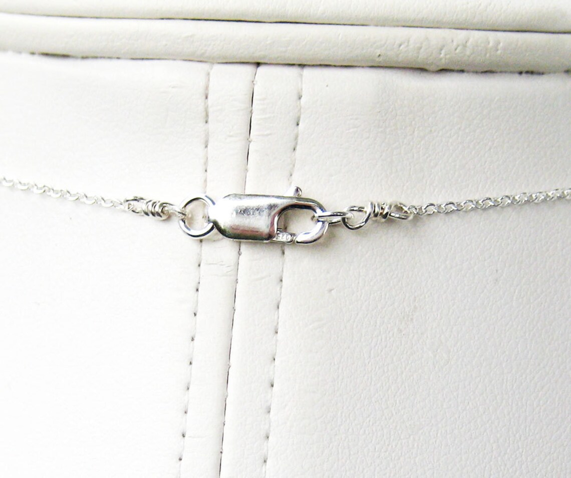 20 Inch Sterling Silver Chain Necklace Fine Gauge Chain .925 - Etsy