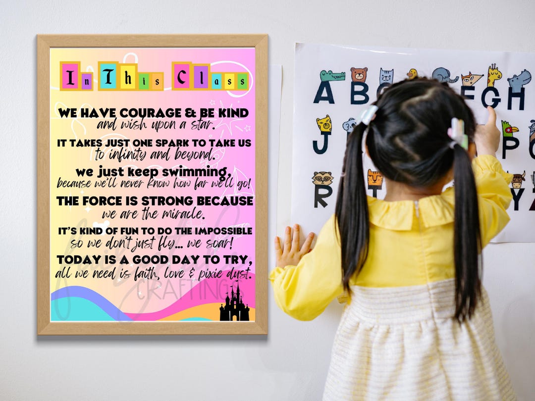 In This Classroom Magical Castle Rules - Etsy