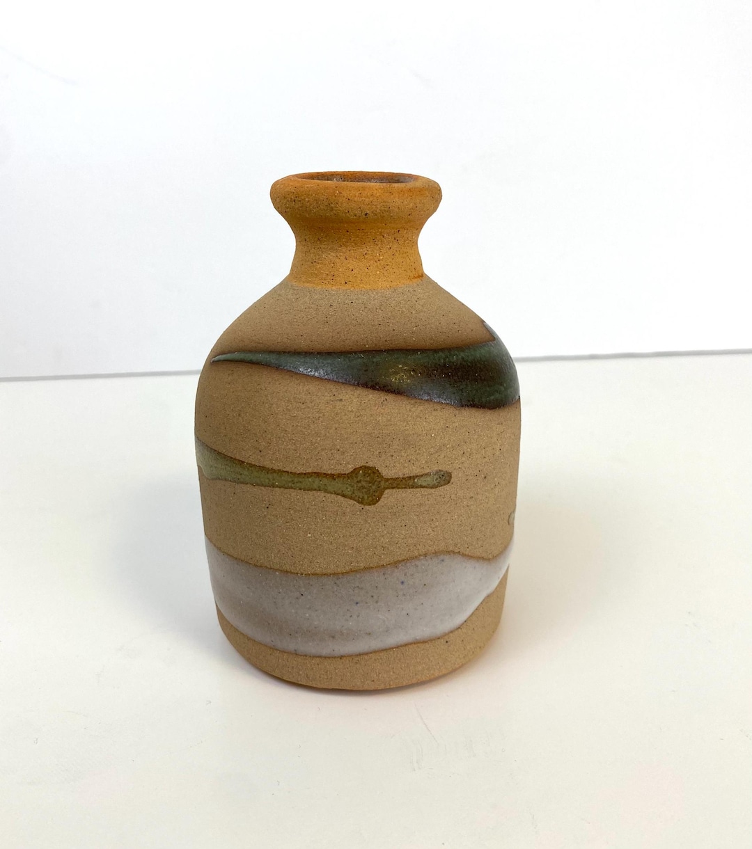 Alfa Dom Stoneware Pottery Vase, Made in Dominican Republic - Etsy