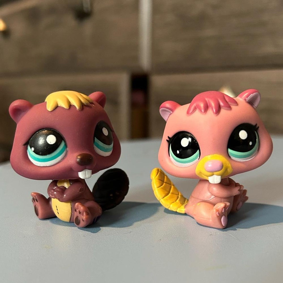 Littlest Pet Shop Beavers 810 1410 - Etsy