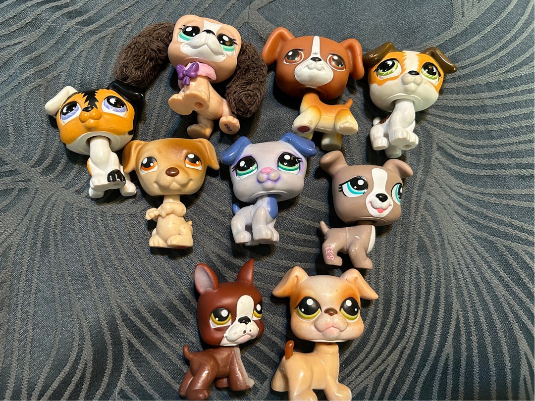 Littlest Pet Shop Dogs Bundle Lot - Etsy