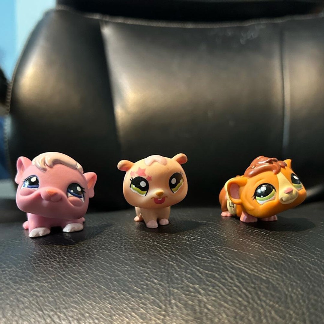 Littlest Pet Shop Guinea Pigs and Hamster 1773 1341 1801 - Etsy