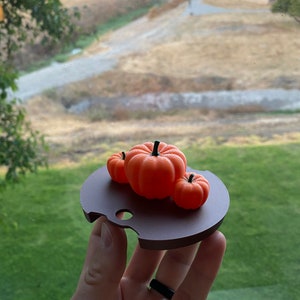 Halloween Pumpkin Stanley Cup Topper, Lid Plate STL File for 3D ...