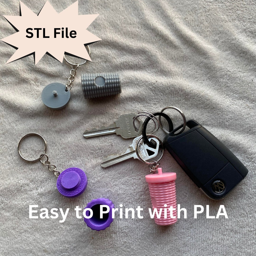 Mini Starbucks Inspired Tumbler Keychain STL File, Tumbler Cup 3D Print ...