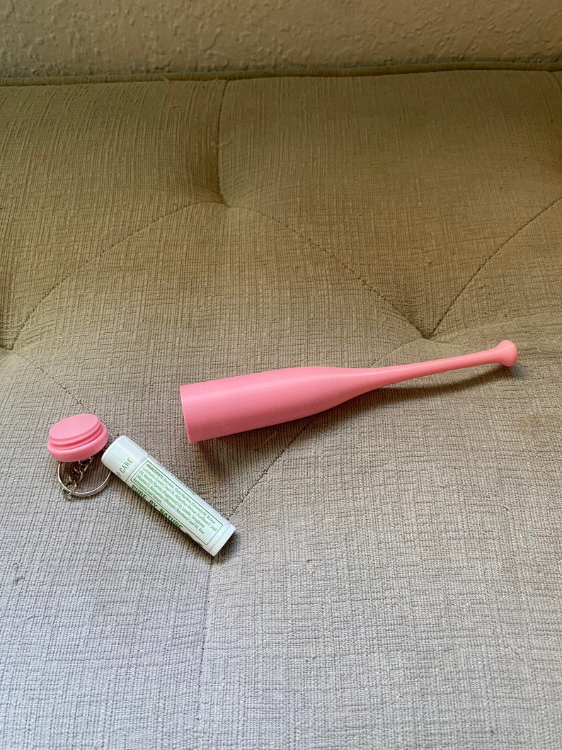 Chapstick Holder Mini Baseball Bat STL File for 3D Printing Gifted ...