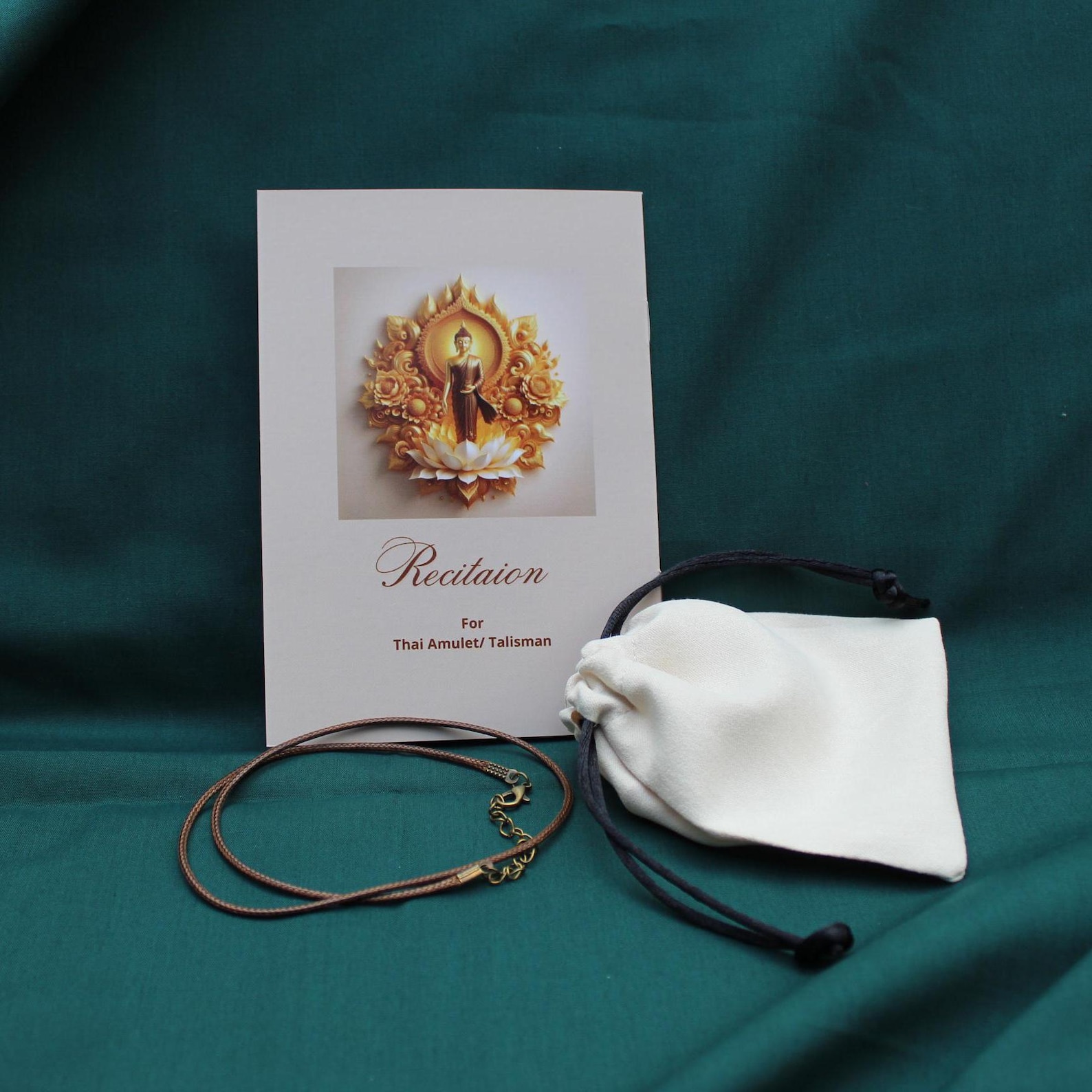 Silvery Pendant Phra Somdet Thai Buddha Amulet Pendant Talisman Bring Protection Well-being ...