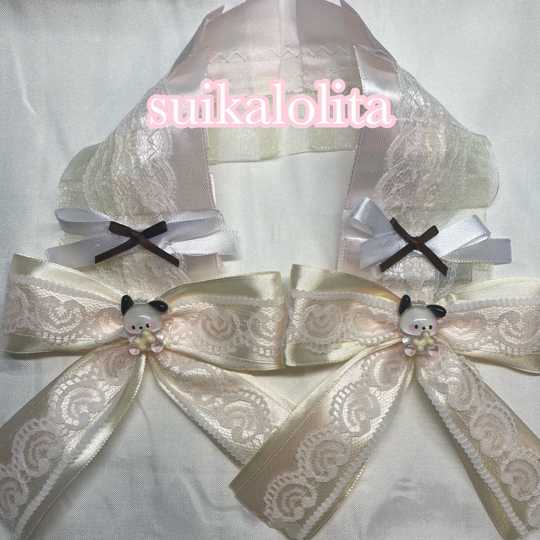 Handmade Lolita Sanrio Neopolitan Ice Cream Pochacco-themed Headband - Etsy
