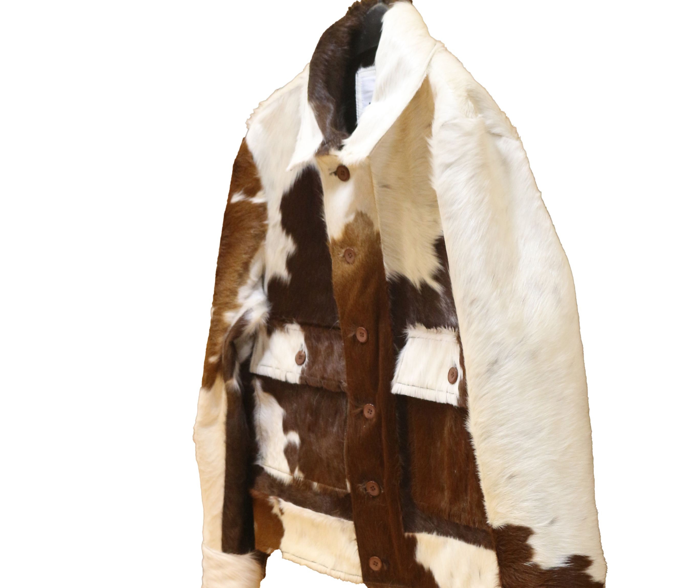 Woman Cow Hide Jacket Personalized for Women, Designer Cowhide Hair-on ...
