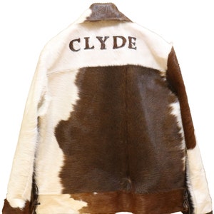 Woman Cow Hide Jacket Personalized for Women, Designer Cowhide Hair-on ...
