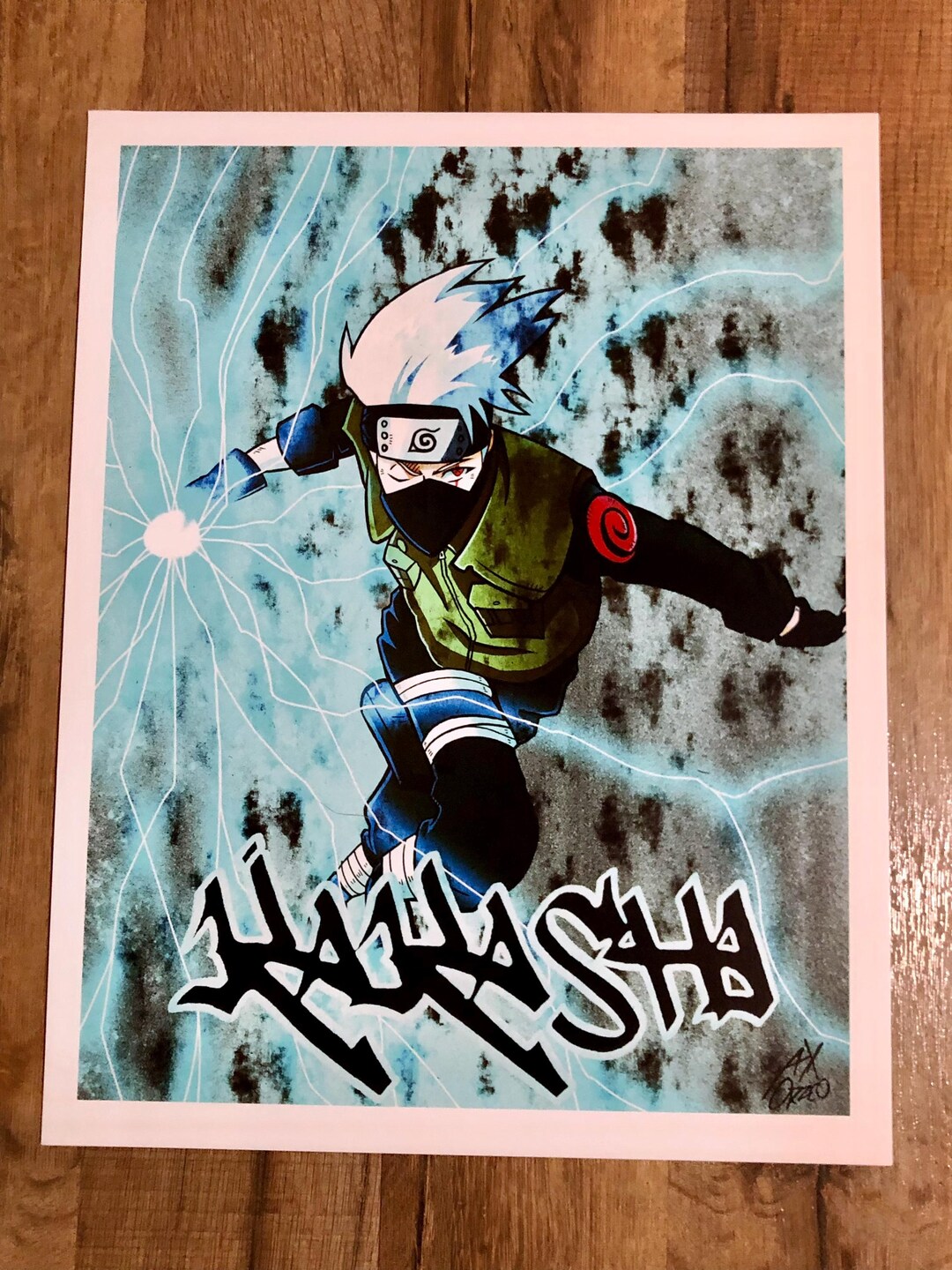 Kakashi Hatake Poster Board - Etsy