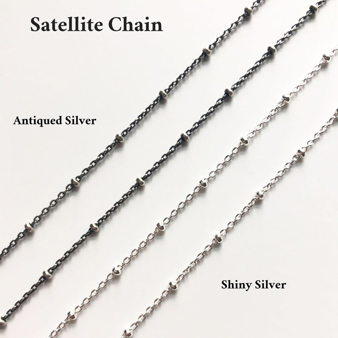 Satellite Chain - Sterling Silver - for Women - Etsy