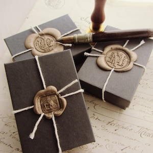Custom Gift Wrap for Wax Seal Jewelry - Box - Etsy