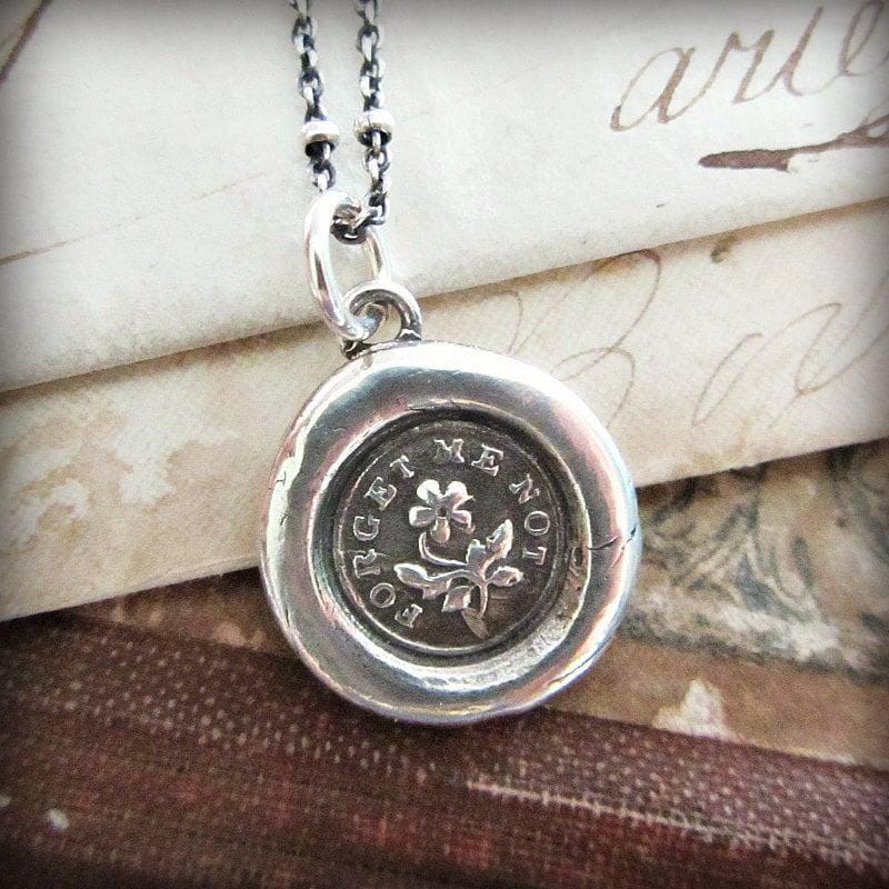 Wax Stamp Forget Me Not - Etsy
