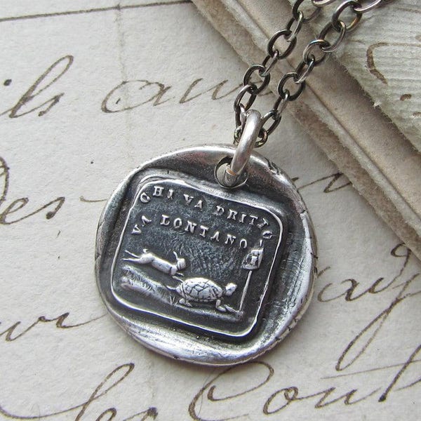 Tortoise Silver Antique - Etsy