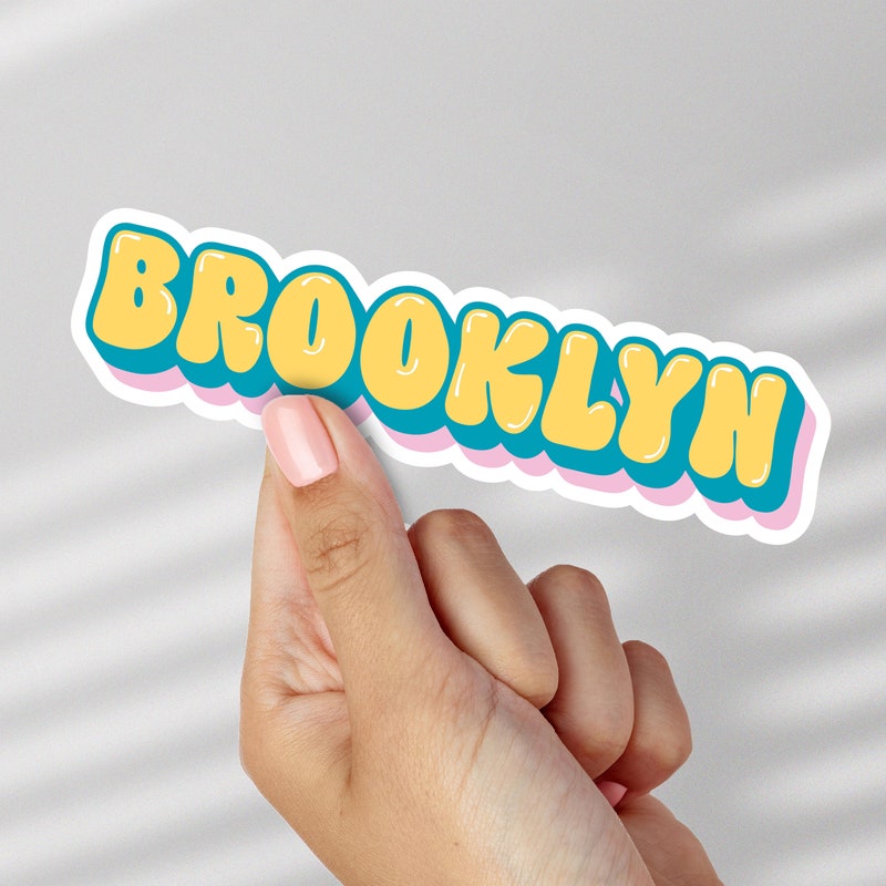 Custom Bubbles Sticker - Etsy