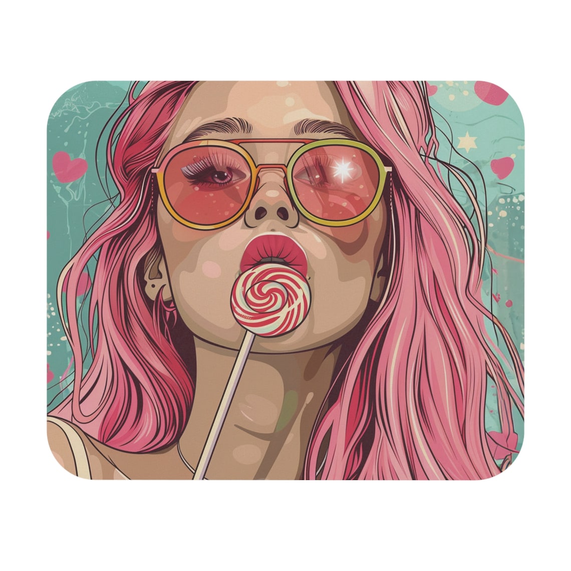 Pop Art Mouse Pad Graffiti Mouse Pad Gift Design Computers Accessories ...