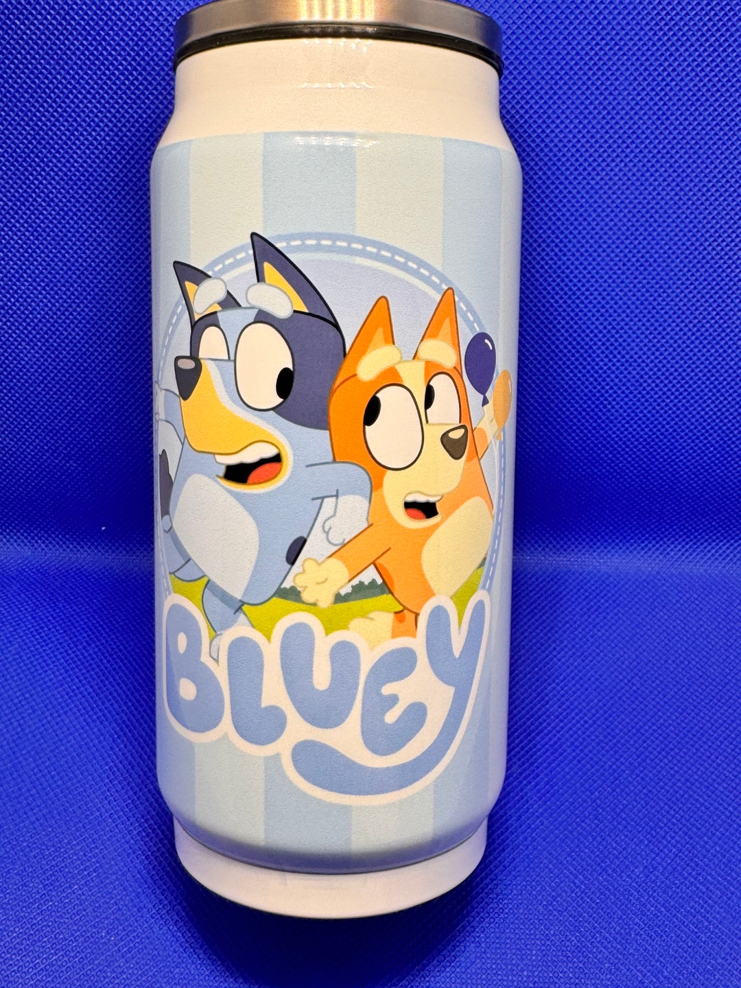 Bluey Kids 12oz Soda Can Tumbler - Etsy