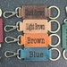 Business Logo Keychain, Custom Leather Keychain - Etsy