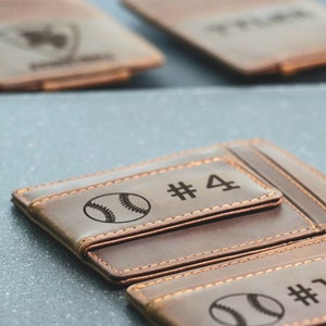 SOCCER WALLET, GRADUATION Gift, Leather Wallet - Etsy