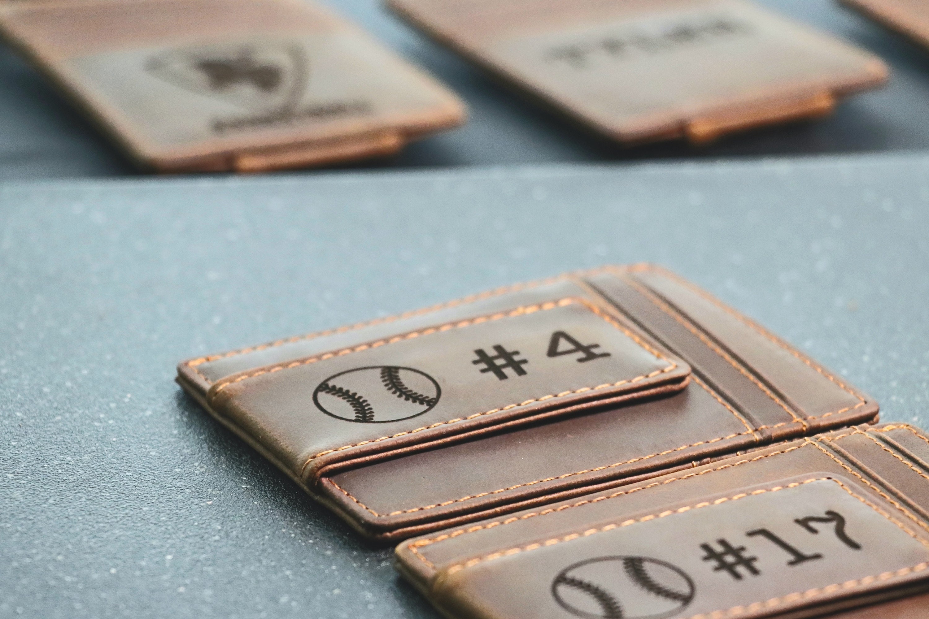 SOCCER WALLET, GRADUATION Gift, Leather Wallet - Etsy