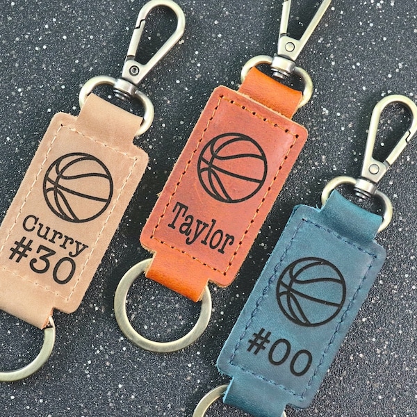 Basketball Keychain - Etsy