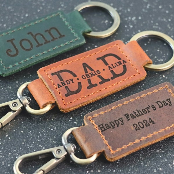 Dad Keychain - Etsy