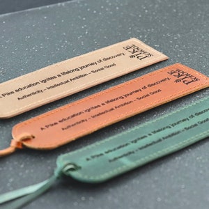 Personalized Business Logo Bookmark, Coworkers Bookmark Gift, Custom ...