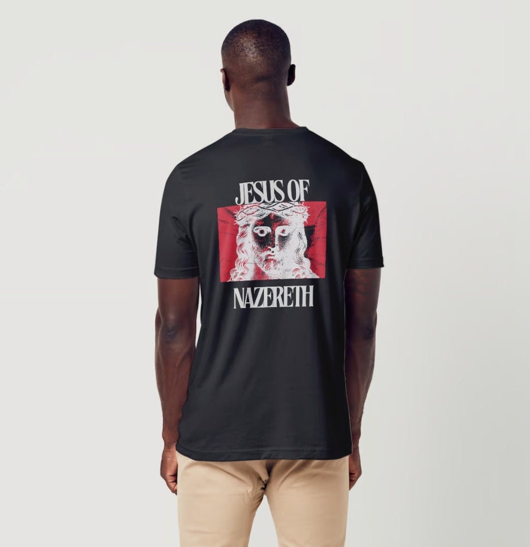 Jesus of Nazareth Unisex T-shirt, Christian Gift, Christian Shirt ...