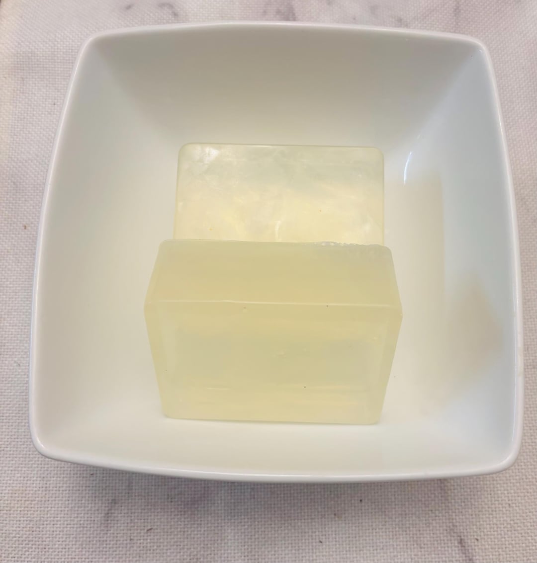 2 Bars Clear Unscented Sensitive Skin Natural Vegan Glycerin Soap 4 Oz ...