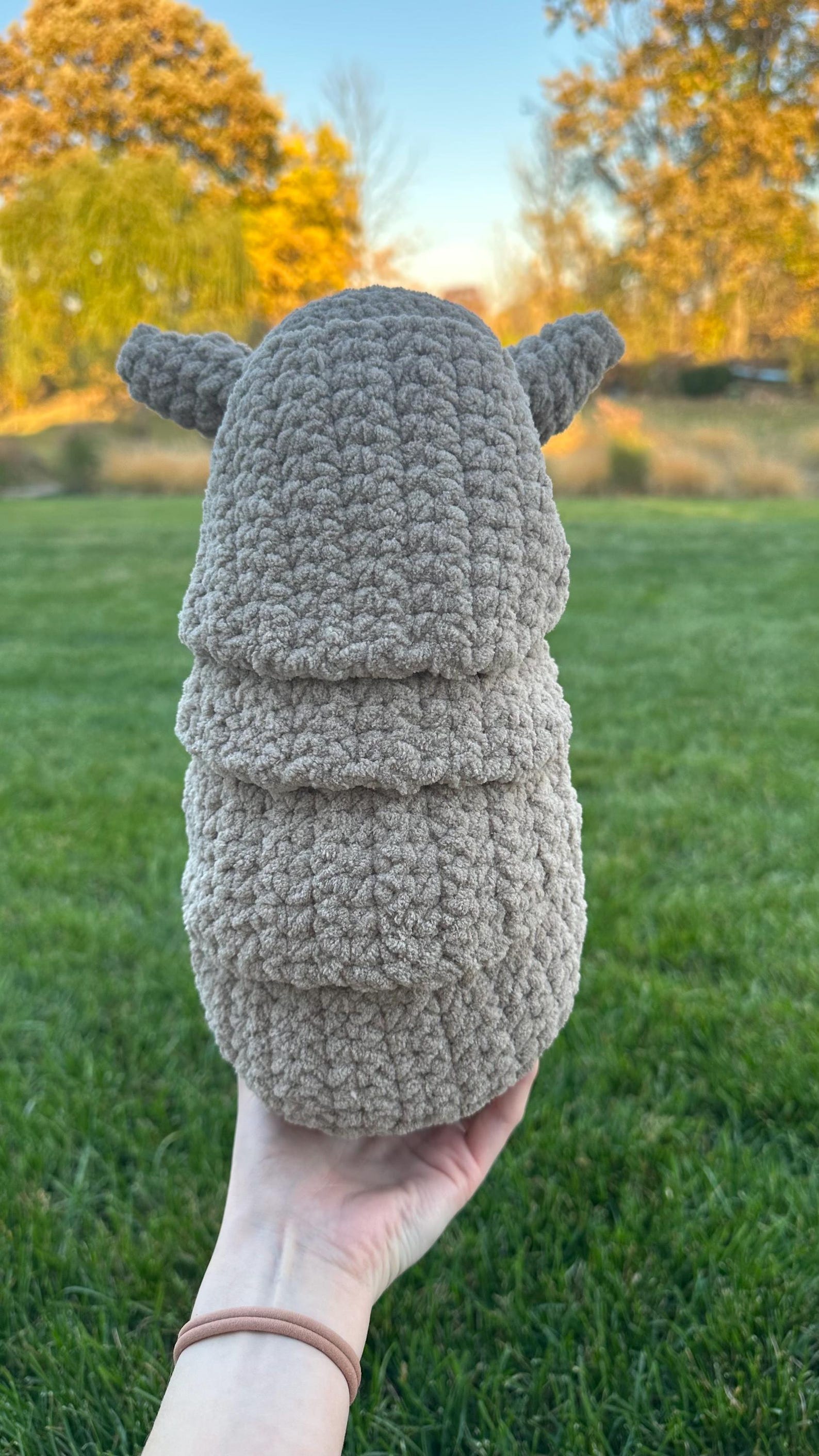 Handmade Crochet Armadillo Plushie - Etsy