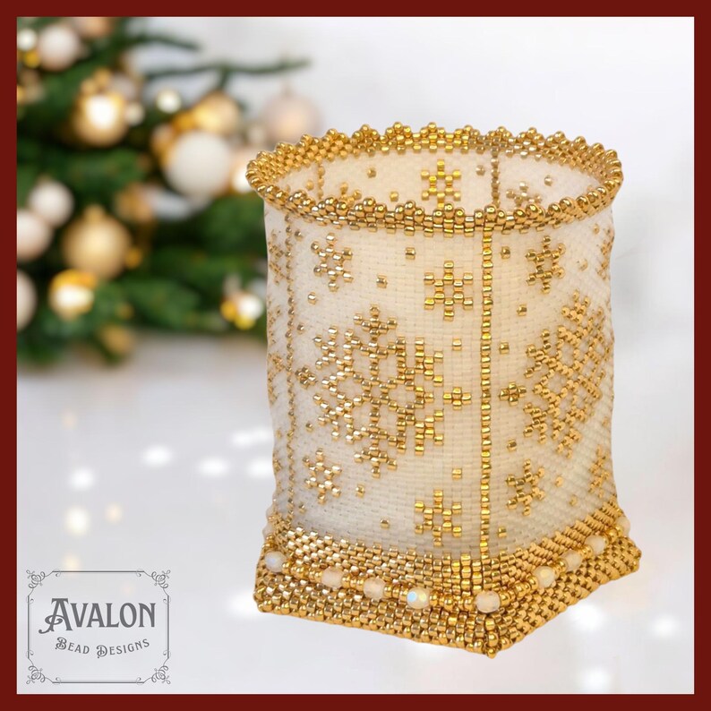 Tutorial for Making Royal Snowflakes Tea Light Holder - (PDF) English ...