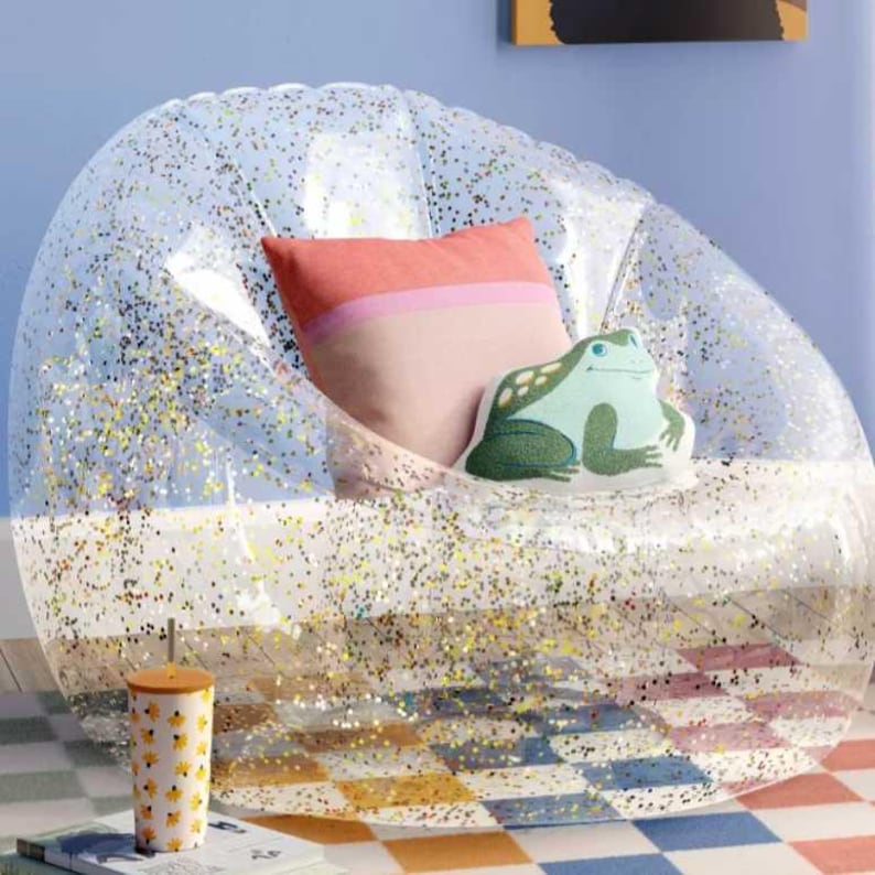 Clear Inflatable Birthday Event Chair – for Glamorous Durable Comfort ...