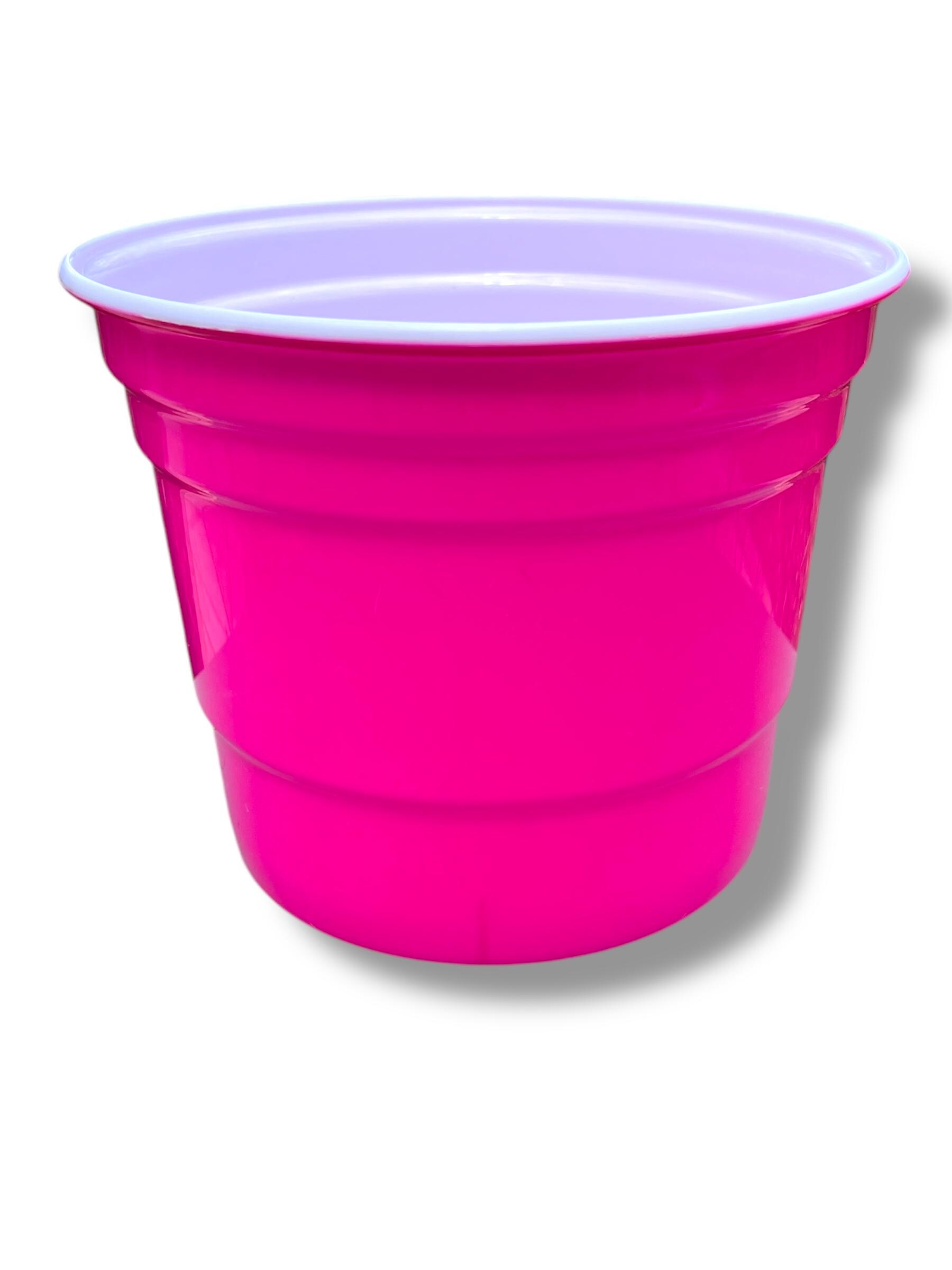 Giant Fun Bucket Ice Cooler for Drinks, Solo Cup Cooler for Drinks, Fun ...