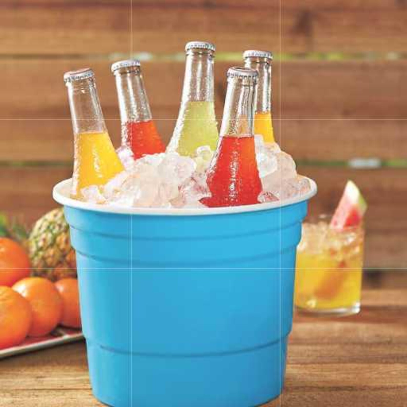 Giant Fun Bucket Ice Cooler for Drinks, Solo Cup Cooler for Drinks, Fun ...