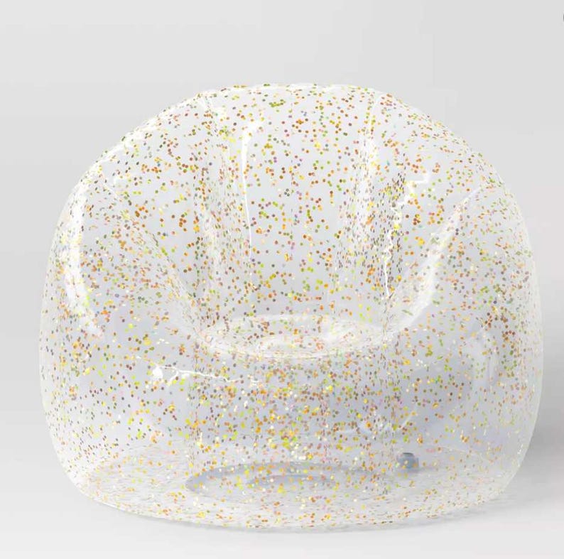 Clear Inflatable Birthday Event Chair – for Glamorous Durable Comfort ...
